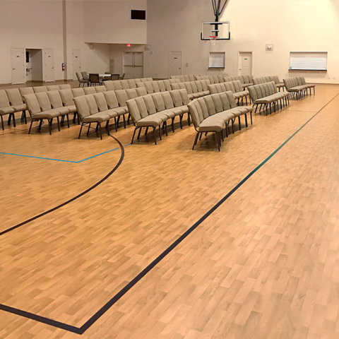 Church Flooring | Advantage Sport