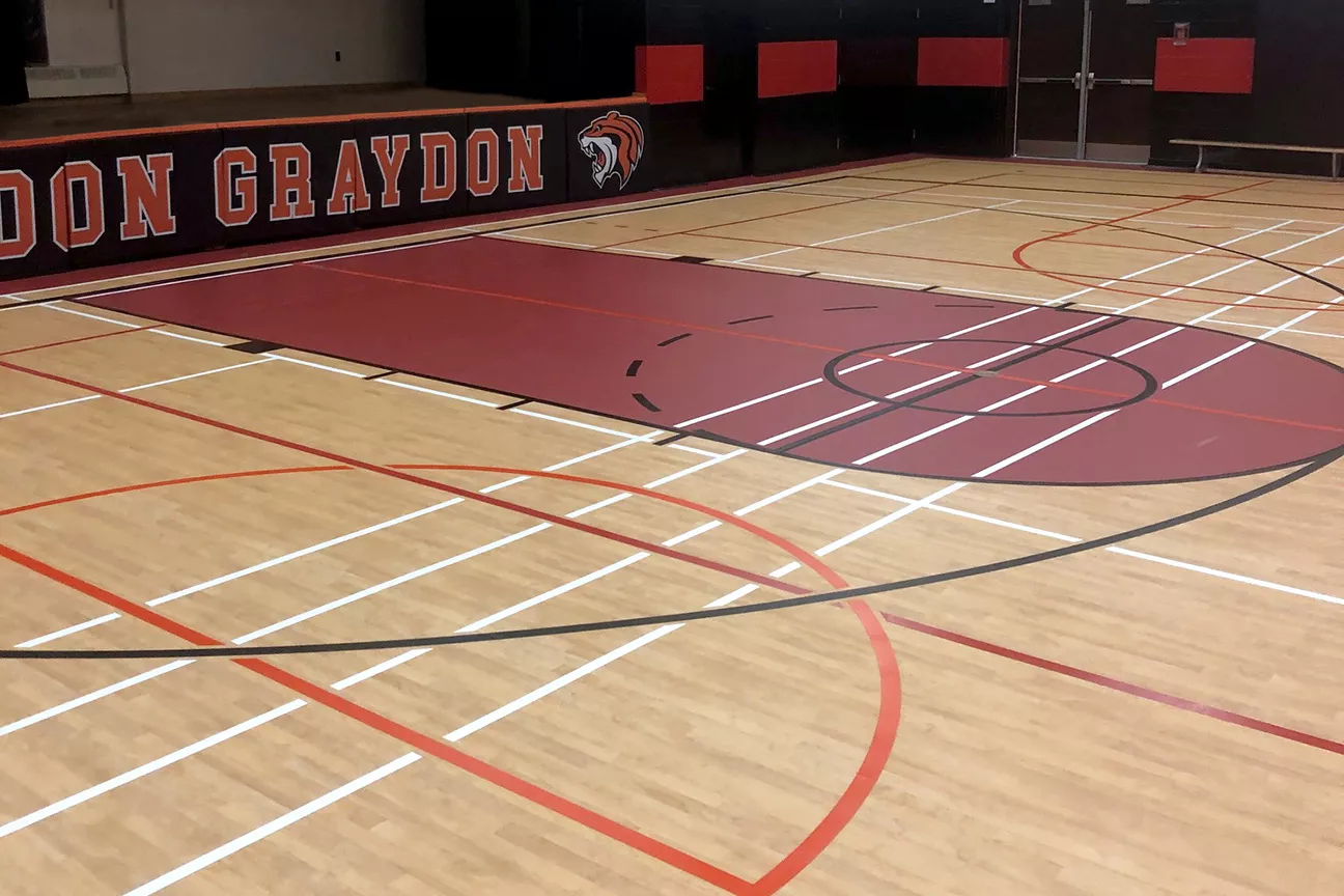 Gymnasium Sports Flooring Portfolio | Advantage Sport